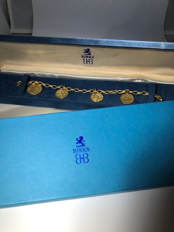 magnificent vintage birks 18k - Gem