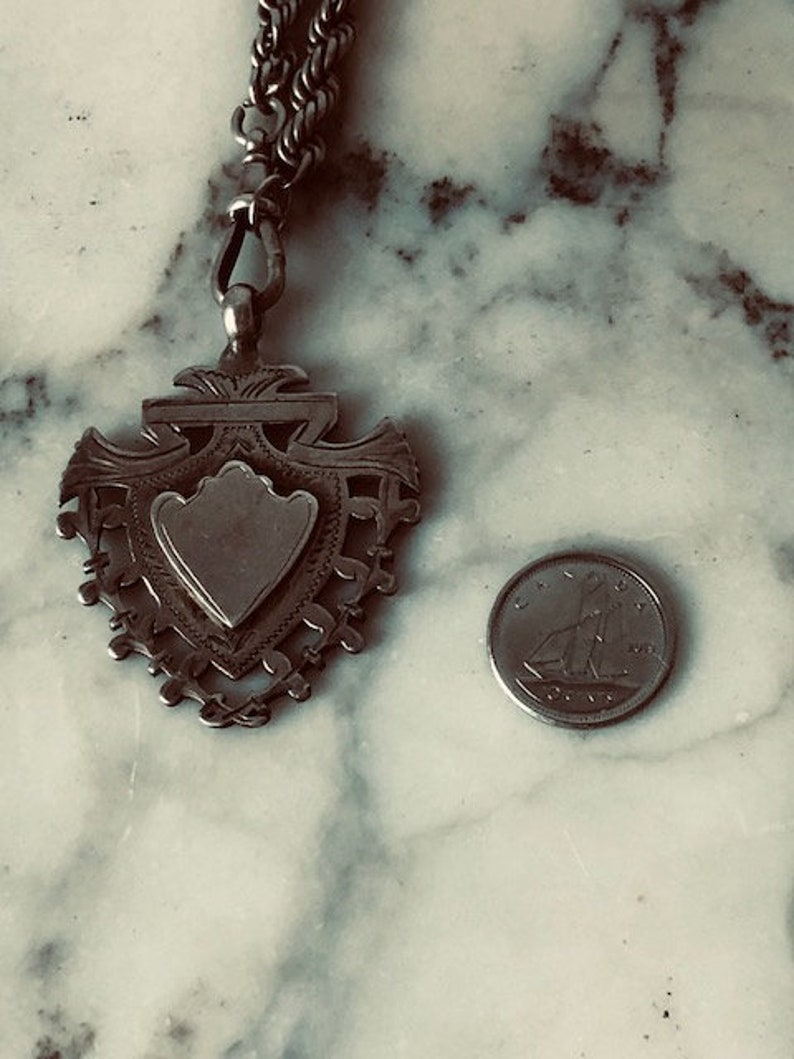 Victorian Silver FOB Patina Anchor Hallmark circa 1837 - Etsy