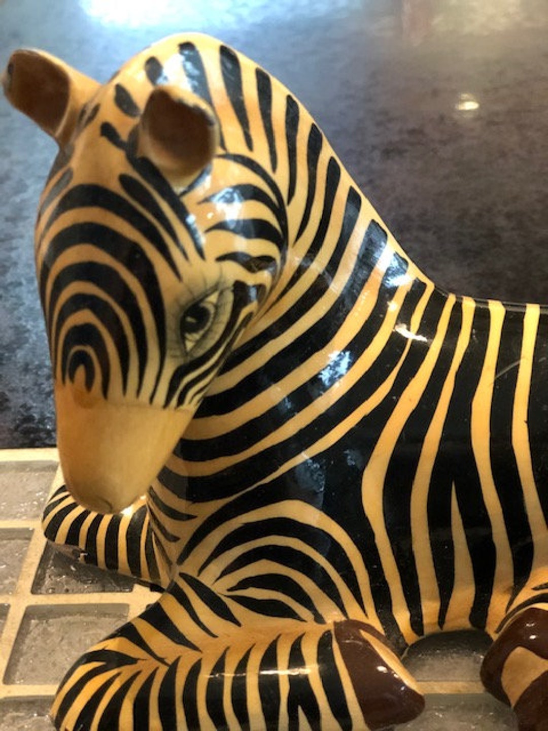 SERMEL Papier Maché ZEBRA, Tonala Mexico (circa 1963) - Etsy