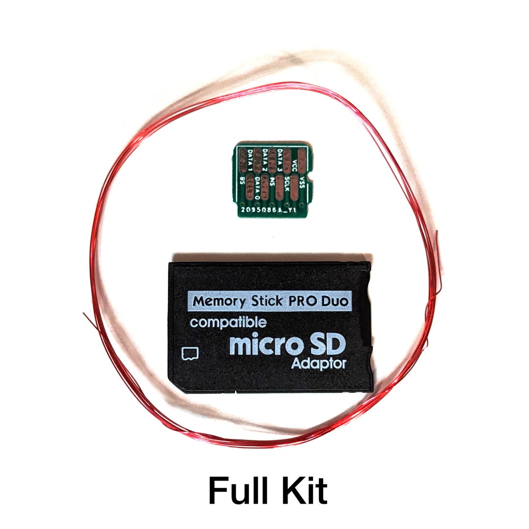 Pspgo Microsd Memory Card Adapter Kit Free Domestic Shipping Ships ...