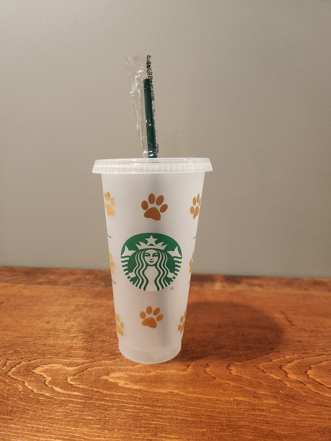 Rescue Paw Print Cold Cup - Etsy