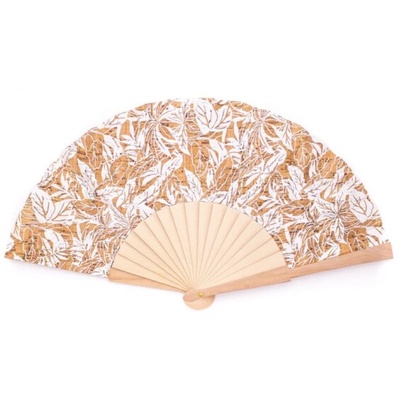 Handmade Cork Hand Fan Eco Friendly Sustainable From | Etsy