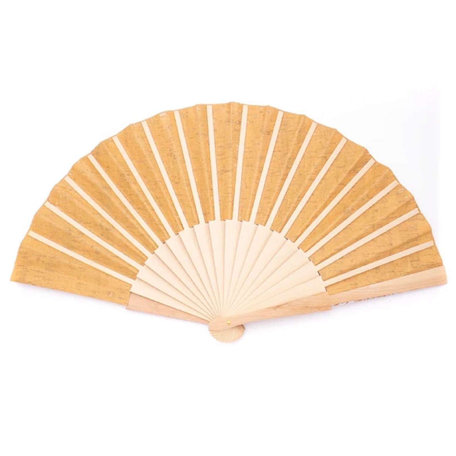 Handmade Cork Hand Fan Eco Friendly Sustainable From - Etsy