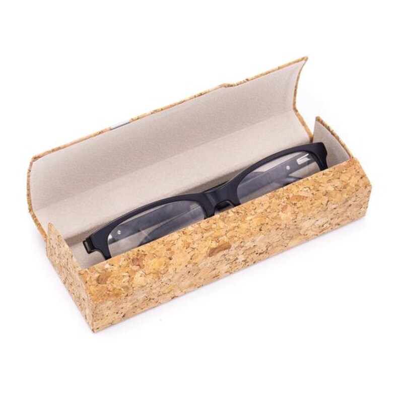 Cork Cover for Glasses with silver/magnetic clasp Glasses case | Etsy