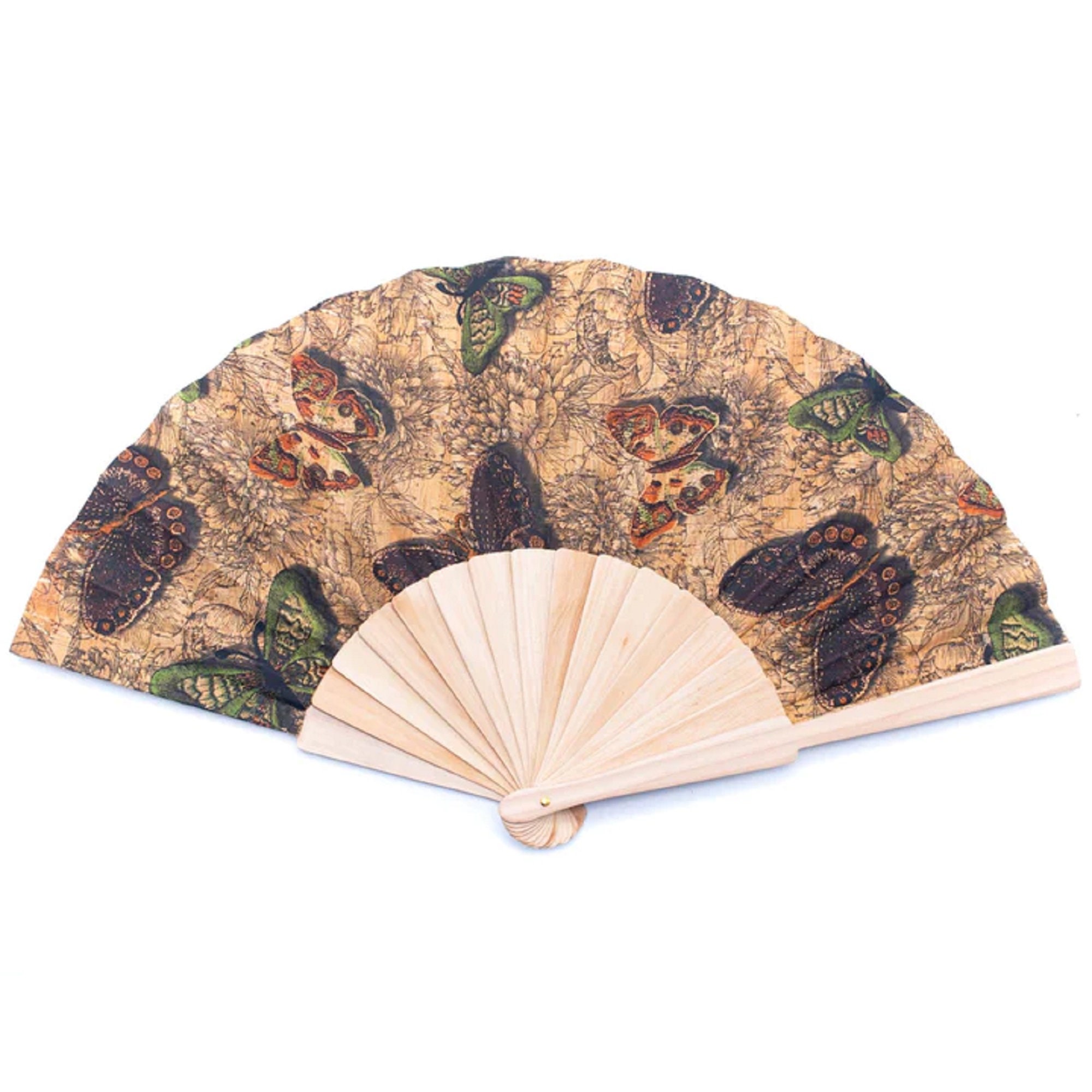Handmade Cork Hand Fan Eco Friendly Sustainable From - Etsy