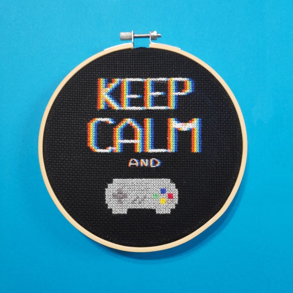 Keep Calm Embroidery - Etsy