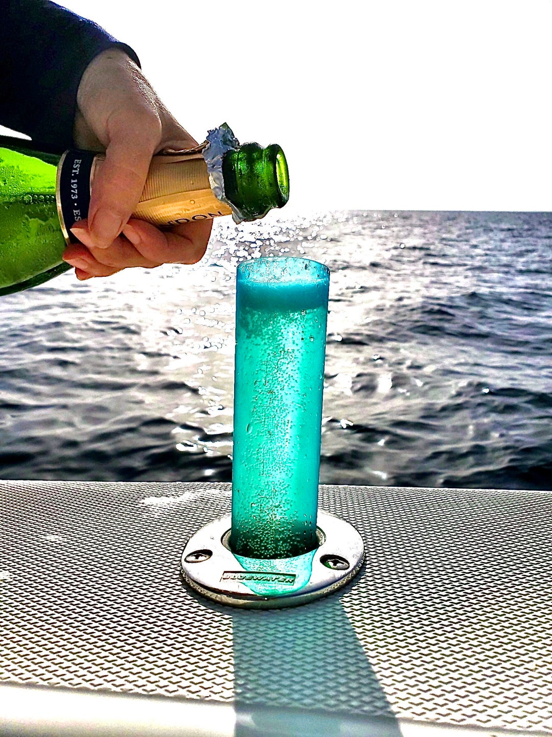 Sipper Pole Champagne Flute - Etsy