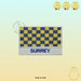 UK SURREY County Flag Embroidered Iron on Patch Sew on Badge Applique ...