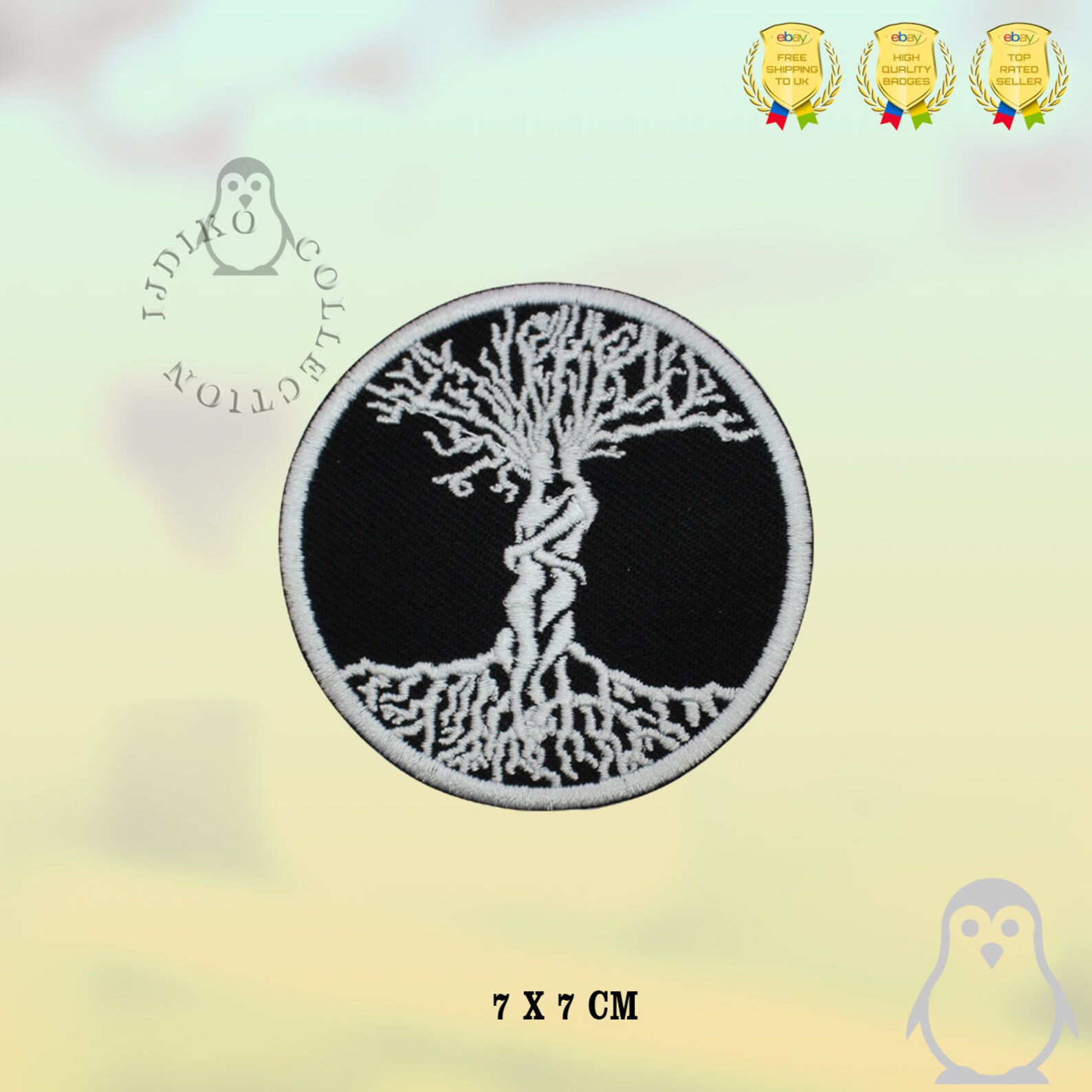 Tree of Life Patch Embroidered Iron on Patch Sew on Badge Applique - Etsy