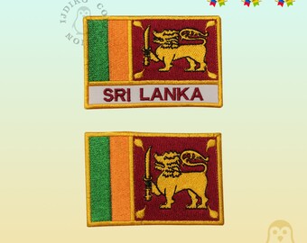 Sri Lanka Flag Patch | Etsy
