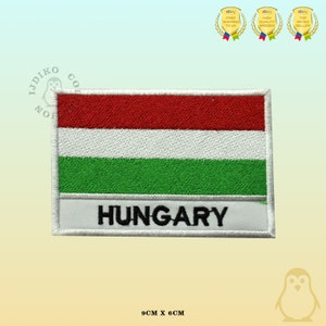 Hungary National Flag Embroidered Iron on Patch Sew on Badge Applique - Etsy