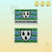 UK WORCESTERSHIRE County Flag Embroidered Iron on Patch Sew on - Etsy
