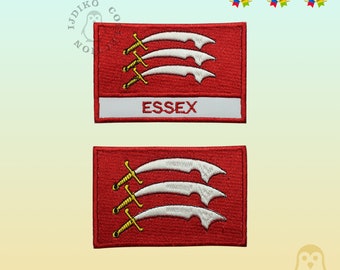 ANGLESEY UK County Flag Embroidered Iron on Patch Sew on Badge - Etsy