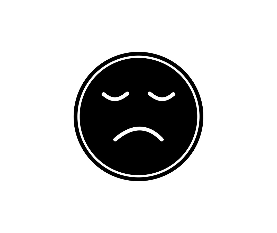 Cute Sad Face Svg,sketch,handdrawn File,png,cutting File,cricut ...