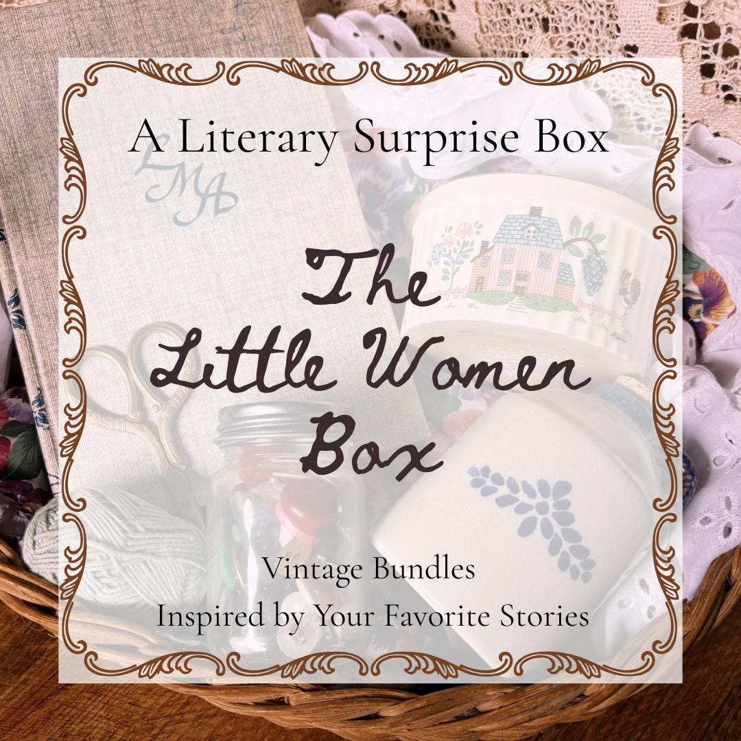 Literary Inspired Vintage Surprise Box - the Little Women Box ...