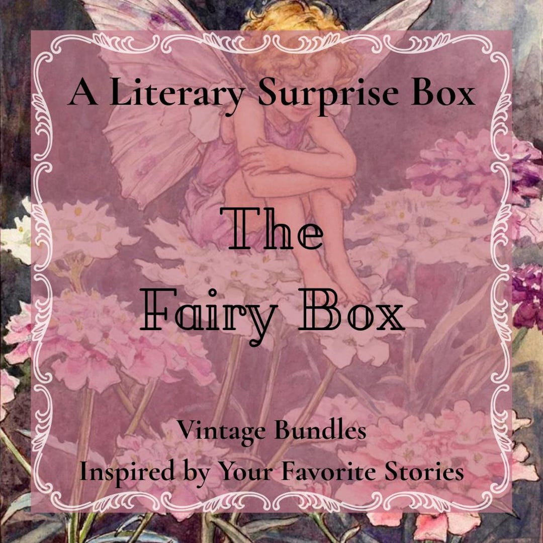 Literary Vintage Surprise Box - the Fairy Box - Inspired by Cicely Mary ...