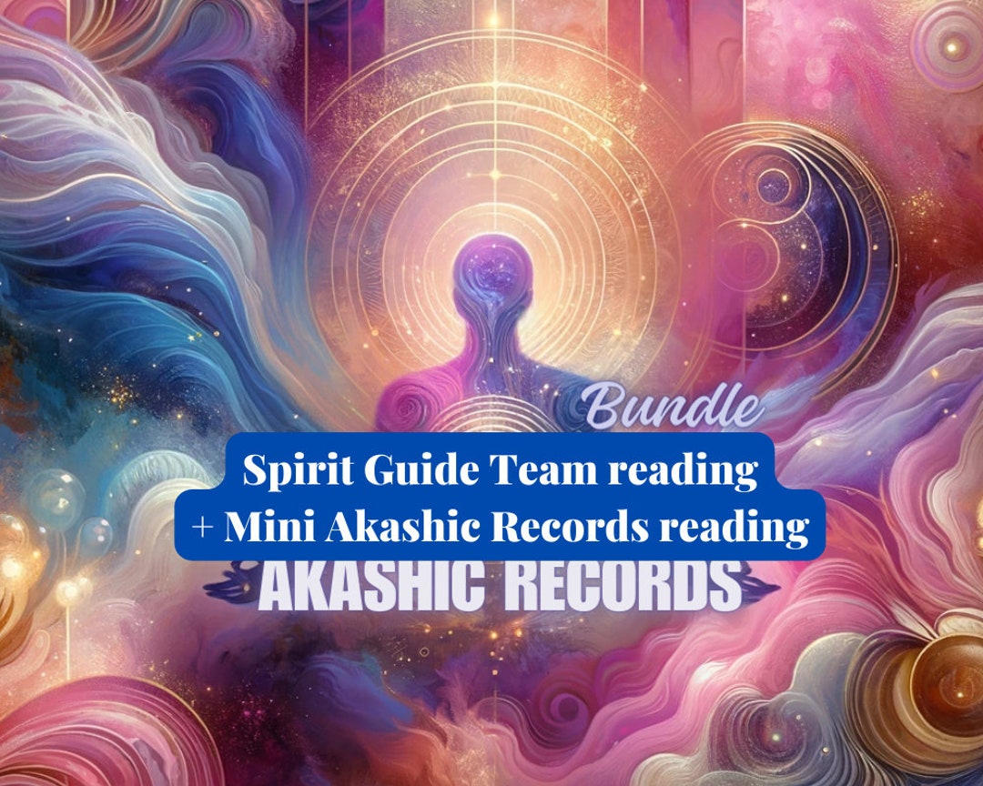 BUNDLE Meet Your Spirit Guide Team & Mini Akashic Records Reading - Etsy