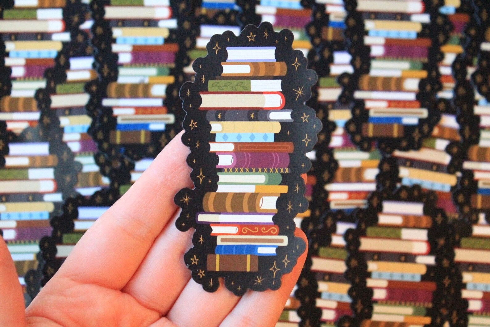 Books Stack Refrigerator Magnet - Etsy