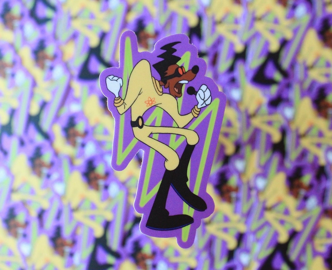 Powerline, Goofy Movie Vinyl Sticker - Etsy