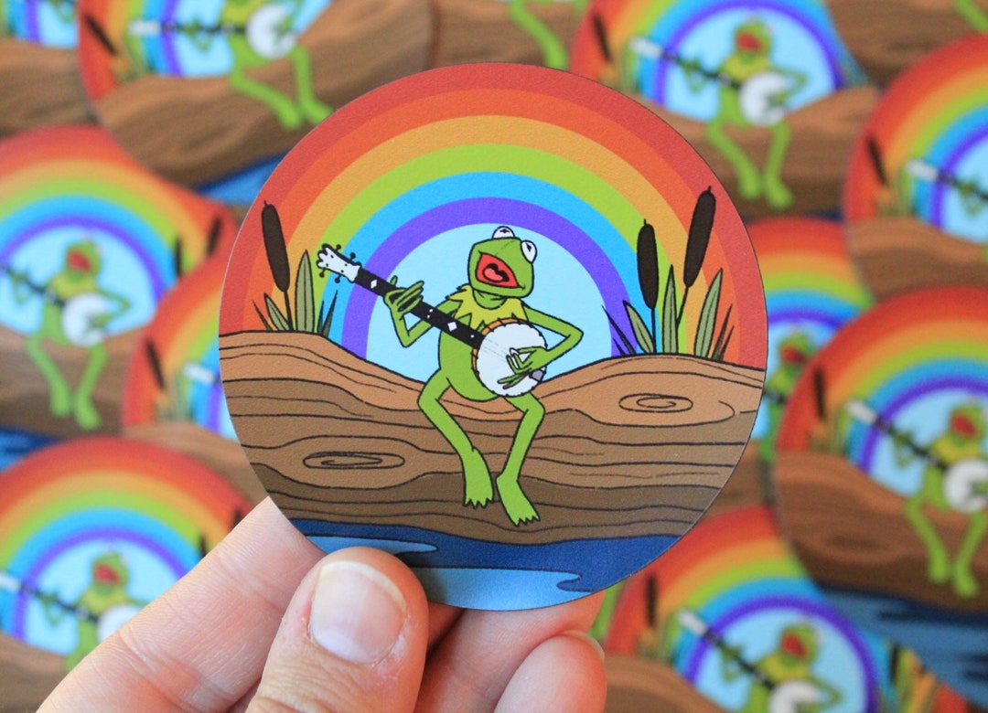 Kermit Rainbow Connection Refrigerator Magnet - Etsy