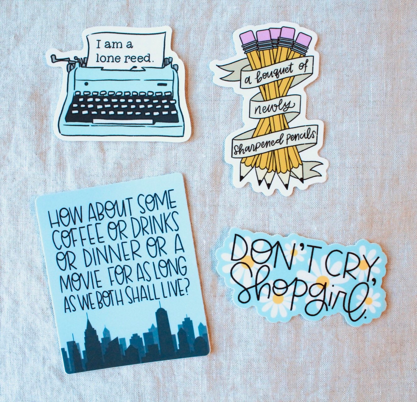 Youve Got Mail Vinyl Stickers 4 Styles - Etsy