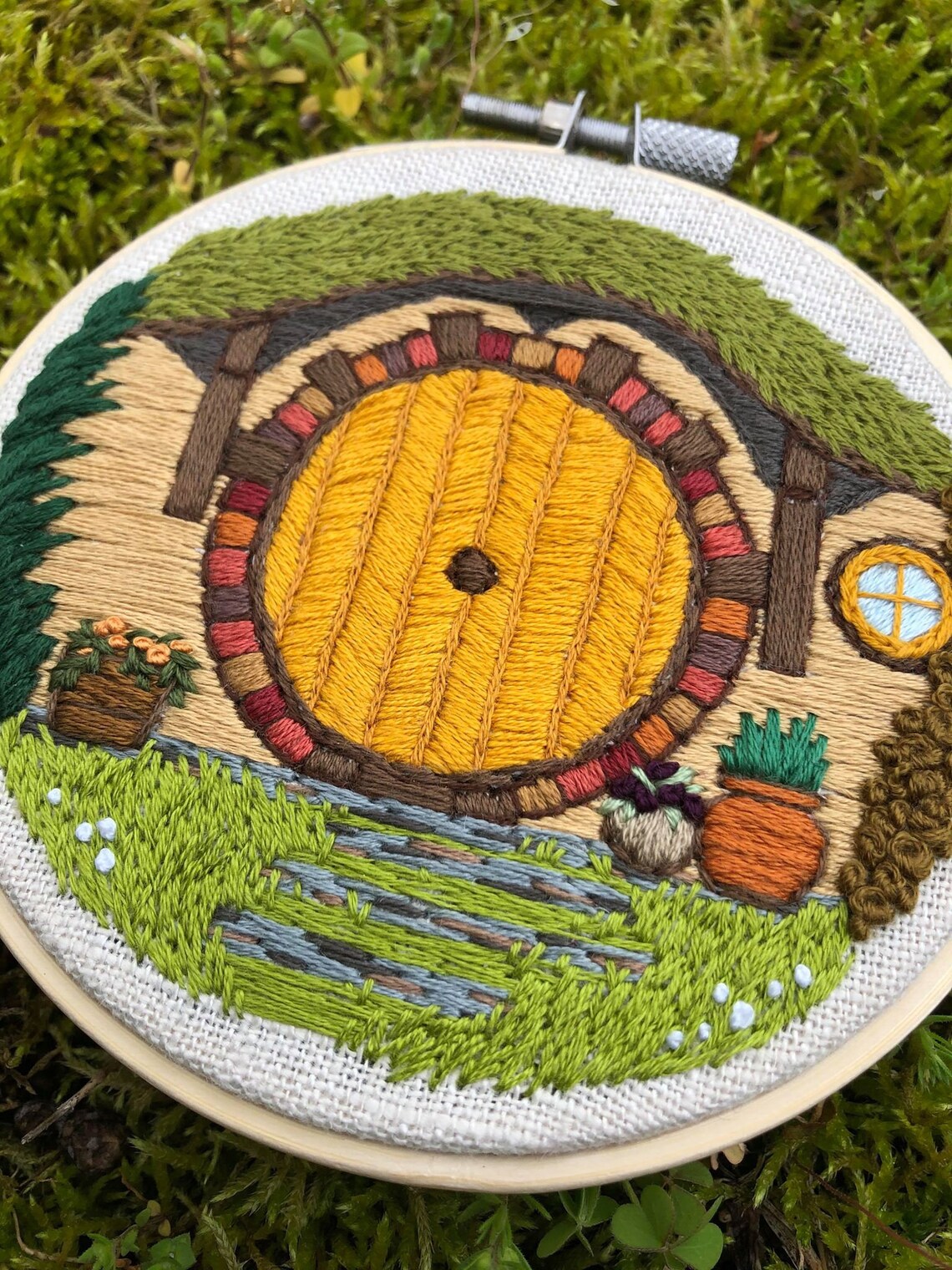 PDF Embroidery Pattern: Hobbit Door Lotr - Etsy