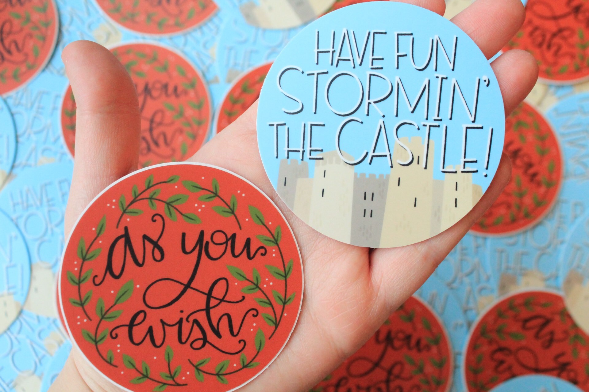 Princess Bride Vinyl Stickers as You Wish Have Fun Stormin | Etsy