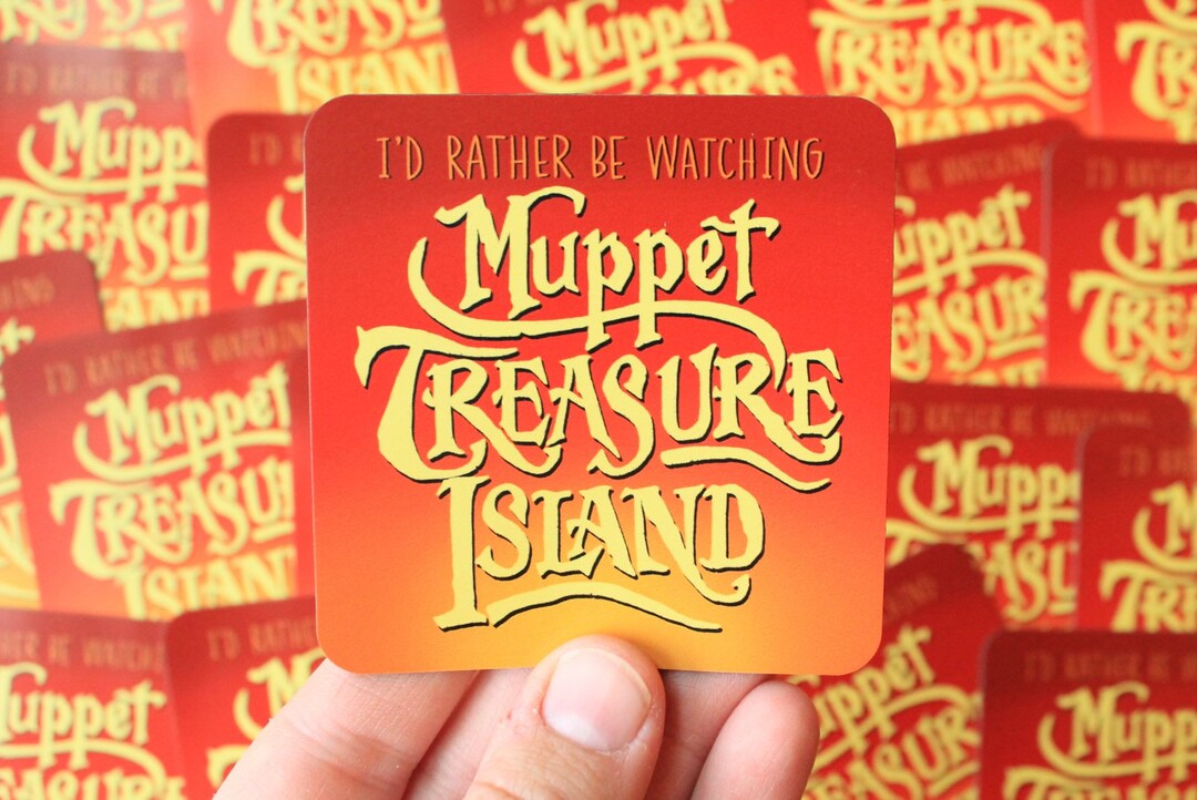 Magnet- Muppet Treasure Island Refrigerator Magnet - Etsy