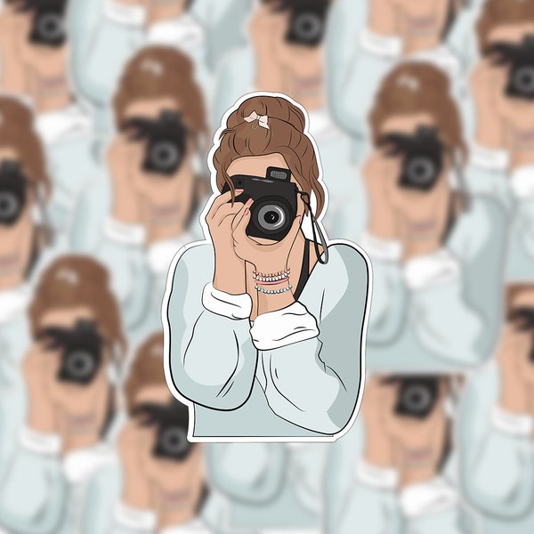 Girl With Camera - Etsy