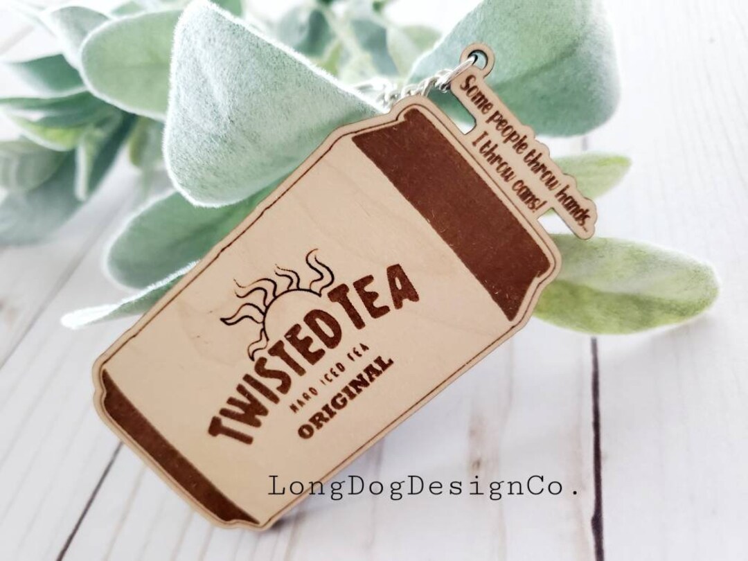Twisted Tea SVG Digital File for Keychain - Etsy