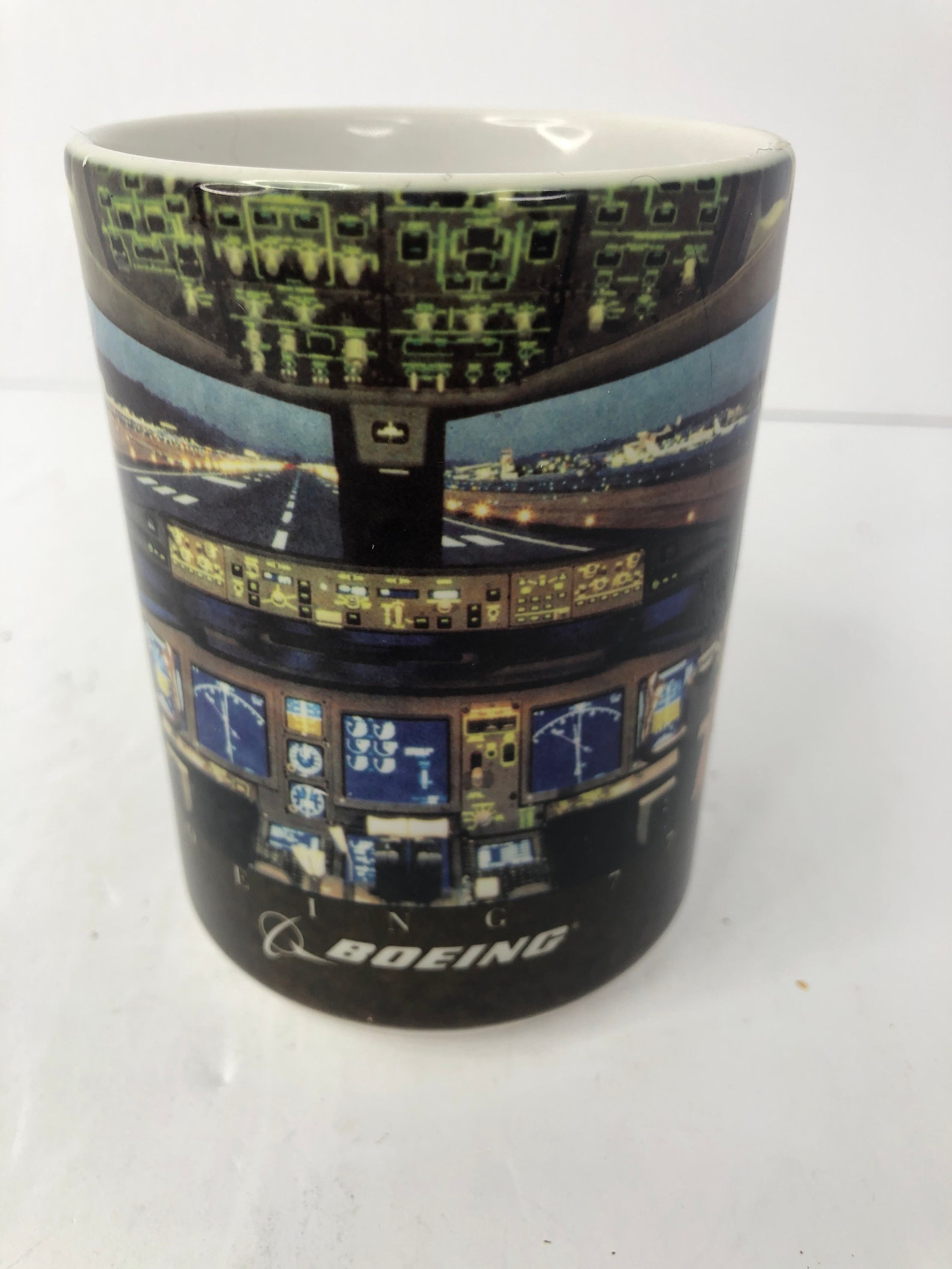 Vintage Boeing 777 Mug Cup Airplane Cockpit Ceramic Coffee Tea - Etsy
