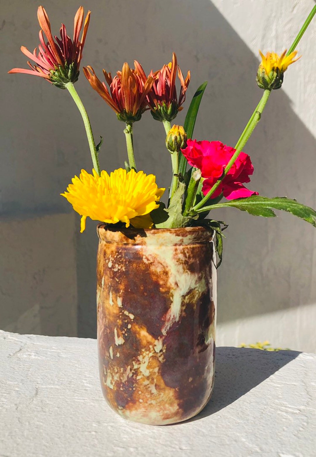 Rustic Mini Vase - Etsy