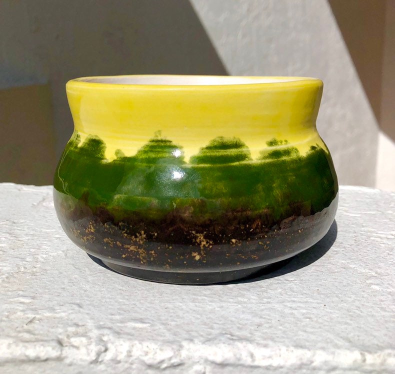 Forest Green Bowl - Etsy