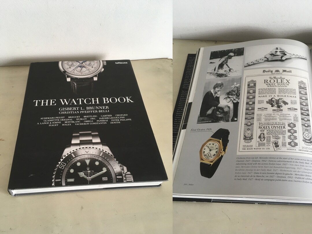 The Watch Book Hardcover Illustrated Documented Chronicle of the World ...