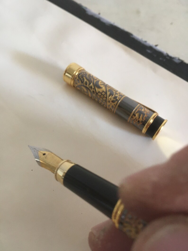 Vintage VACCARO Fountain Pen, Made in Germany. Iridium Point Extra Fine ...