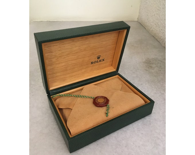 Genuine Rolex Presentation Case. Vintage Rolex Watch Box in - Etsy