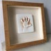 Gypsum Handcrafted Little Hand in a Box-like Wooden Frame With - Etsy