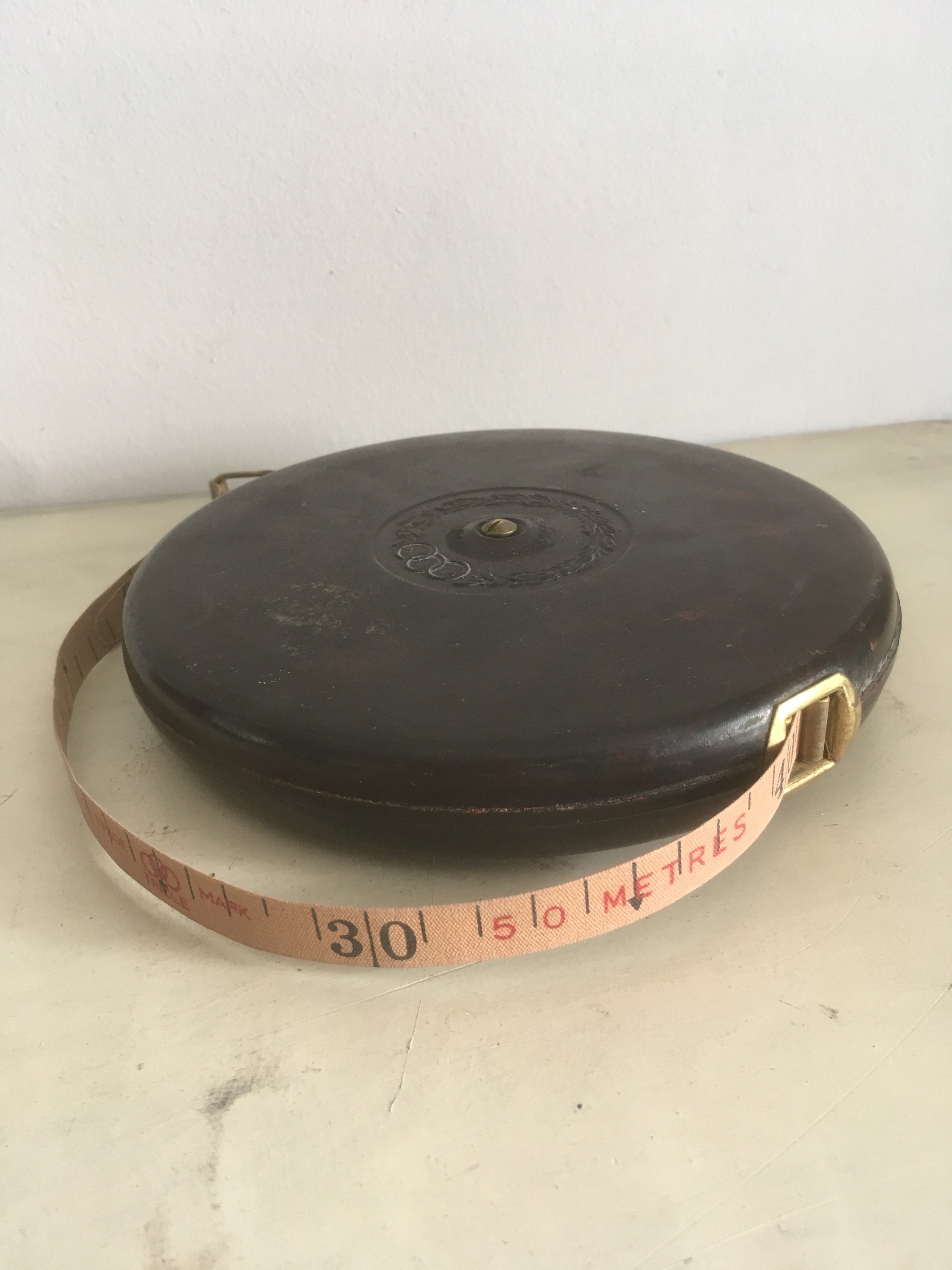 Vintage "tricle" Measuring 50 Meters Tape. Made in People's Republic of ...