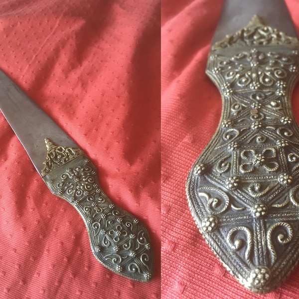Antique Knife Ornate - Etsy