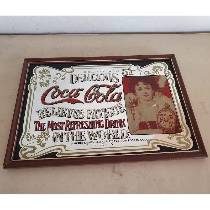 Coca Cola Mirror - Etsy