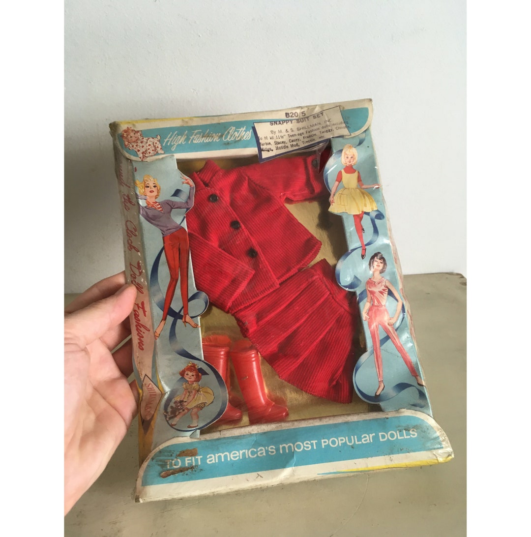 Vintage Shillman's Snappy Suit Set for Barbie and Most Popular Dolls ...