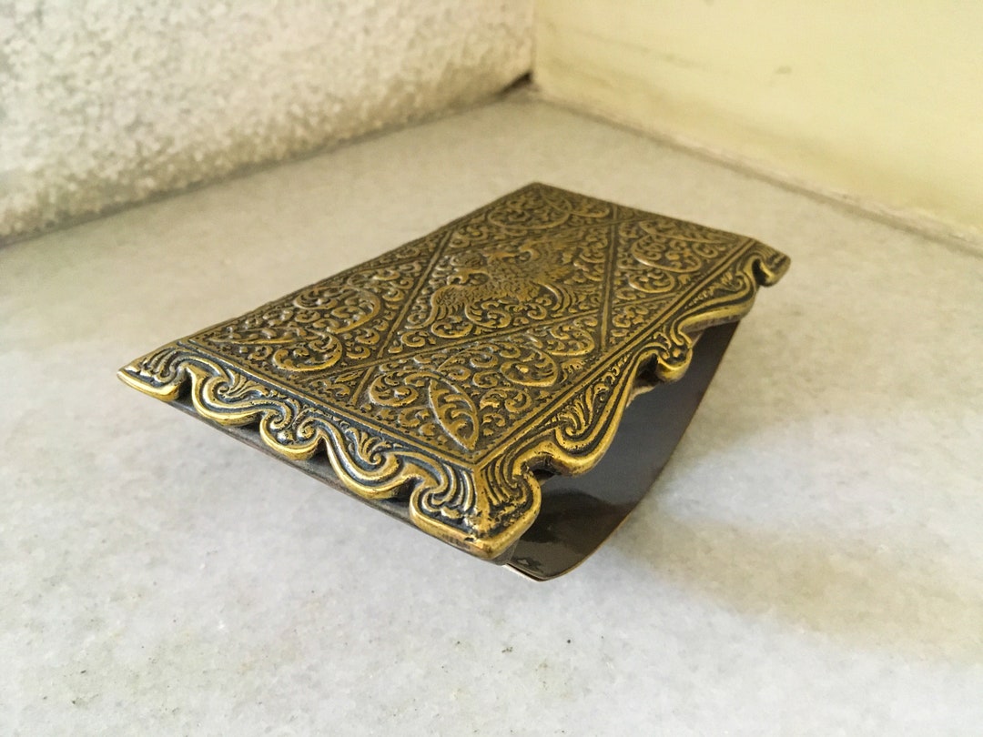 Ink Rocker Blotter. Brass Ornate Byzantine Style Rocker Blotter ...