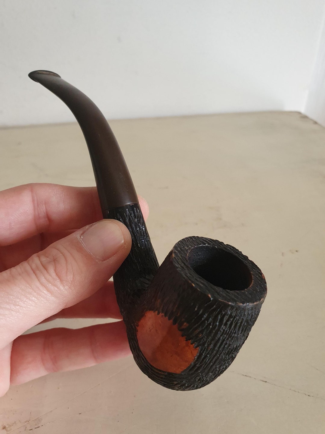 Whitehall Vintage Handcarved Briar Pipe With Smooth Finish, Italy ...
