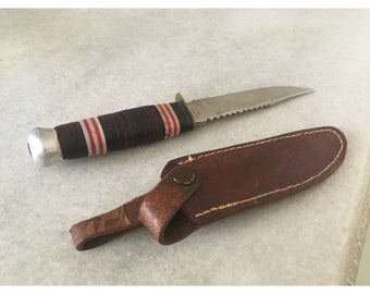 Double Knife Sheath - Etsy