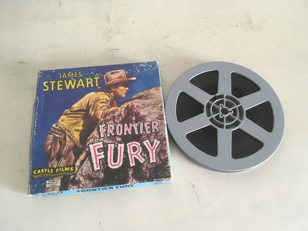 Frontier Fury Movie Staring James Stewart Cine. 1950's Film Super 8mm ...