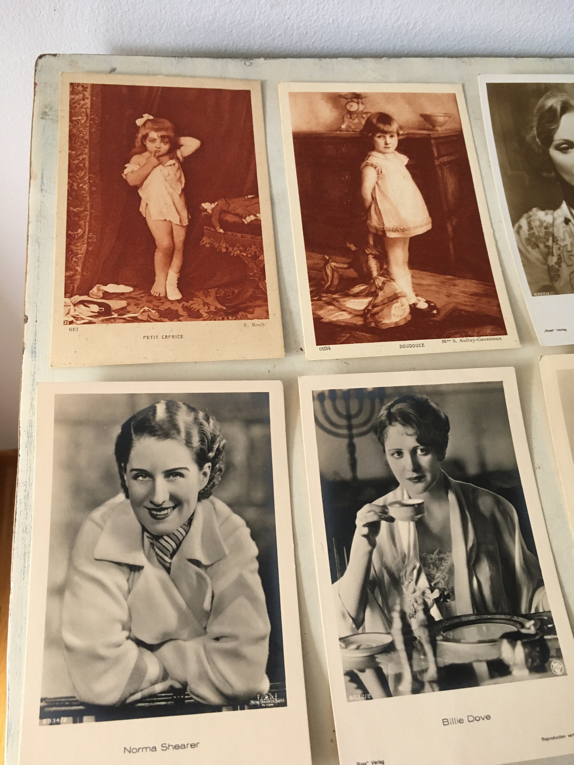A Lot of 12 Postcards With Old Actors & Actresses. Vintage | Etsy