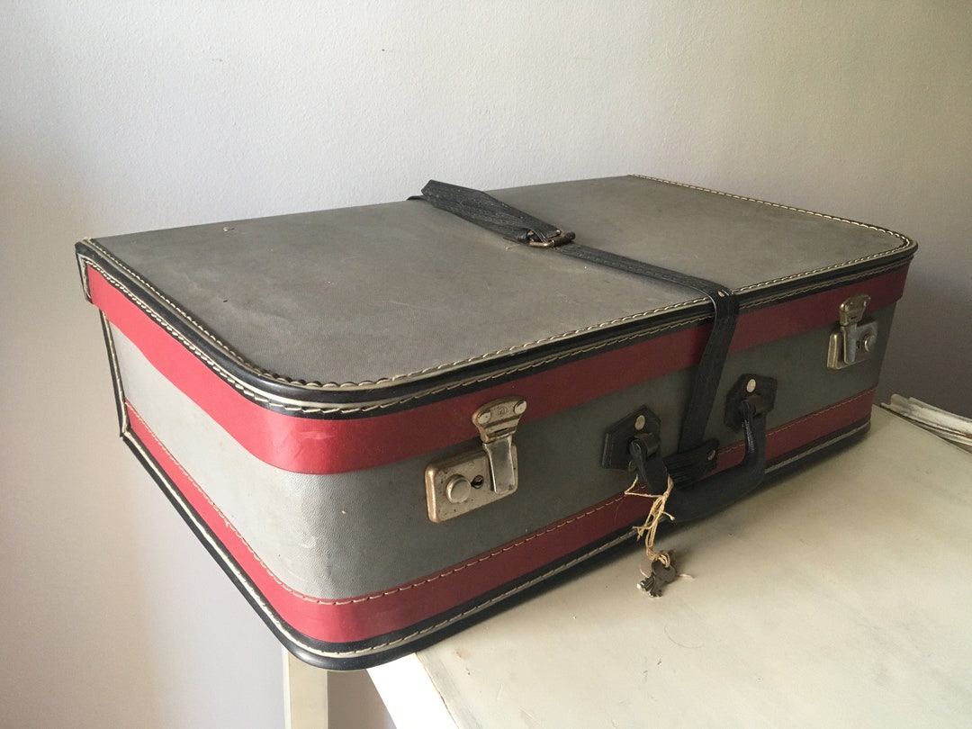 1970's Suitcase. Vintage Suitcase for Office Decoration and Storage ...