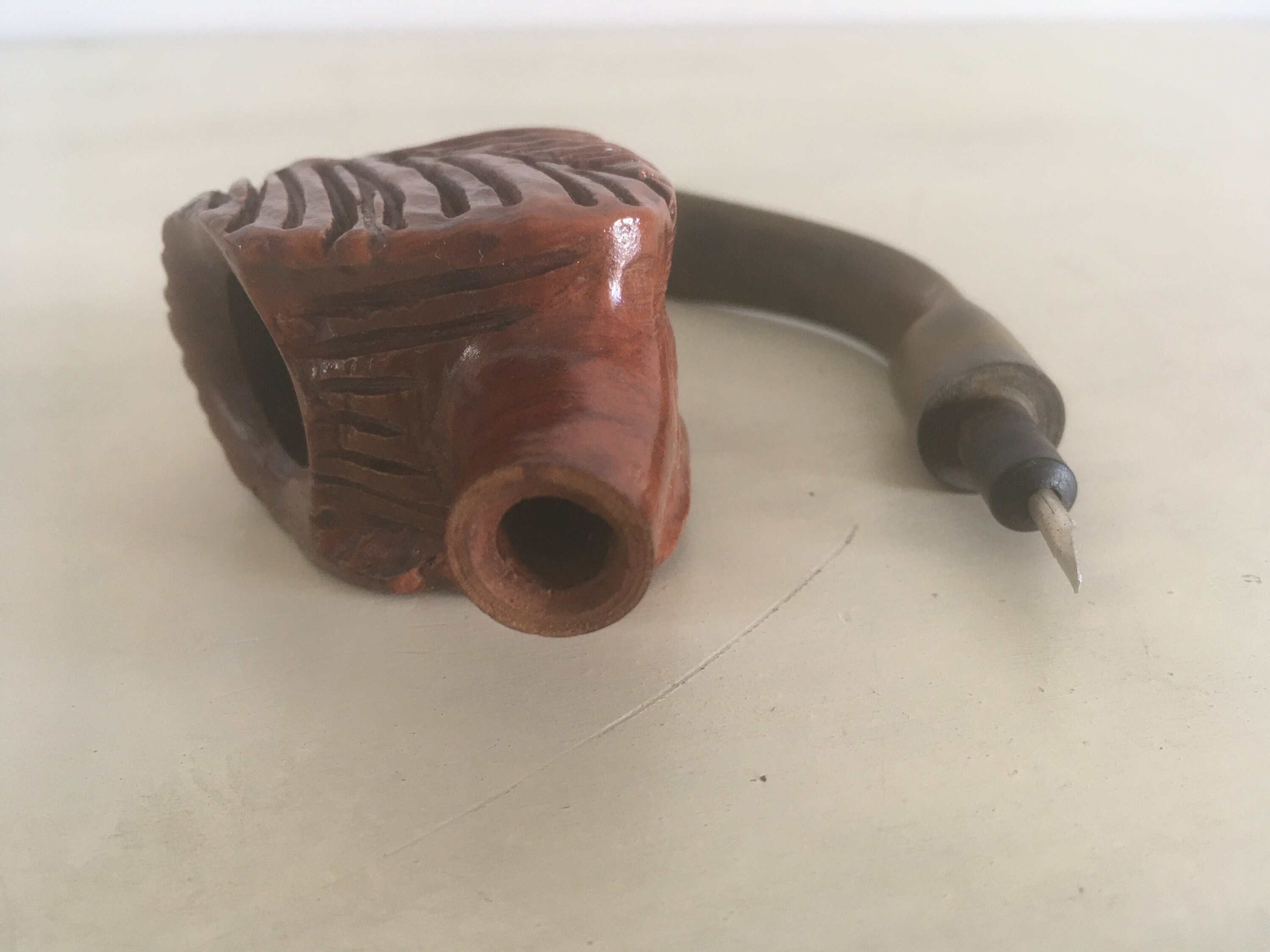 Native American Figure Pipe. Ceremonial Indian Face Smoking - Etsy