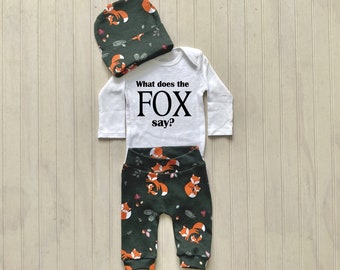 Fox Baby Outfit | Etsy