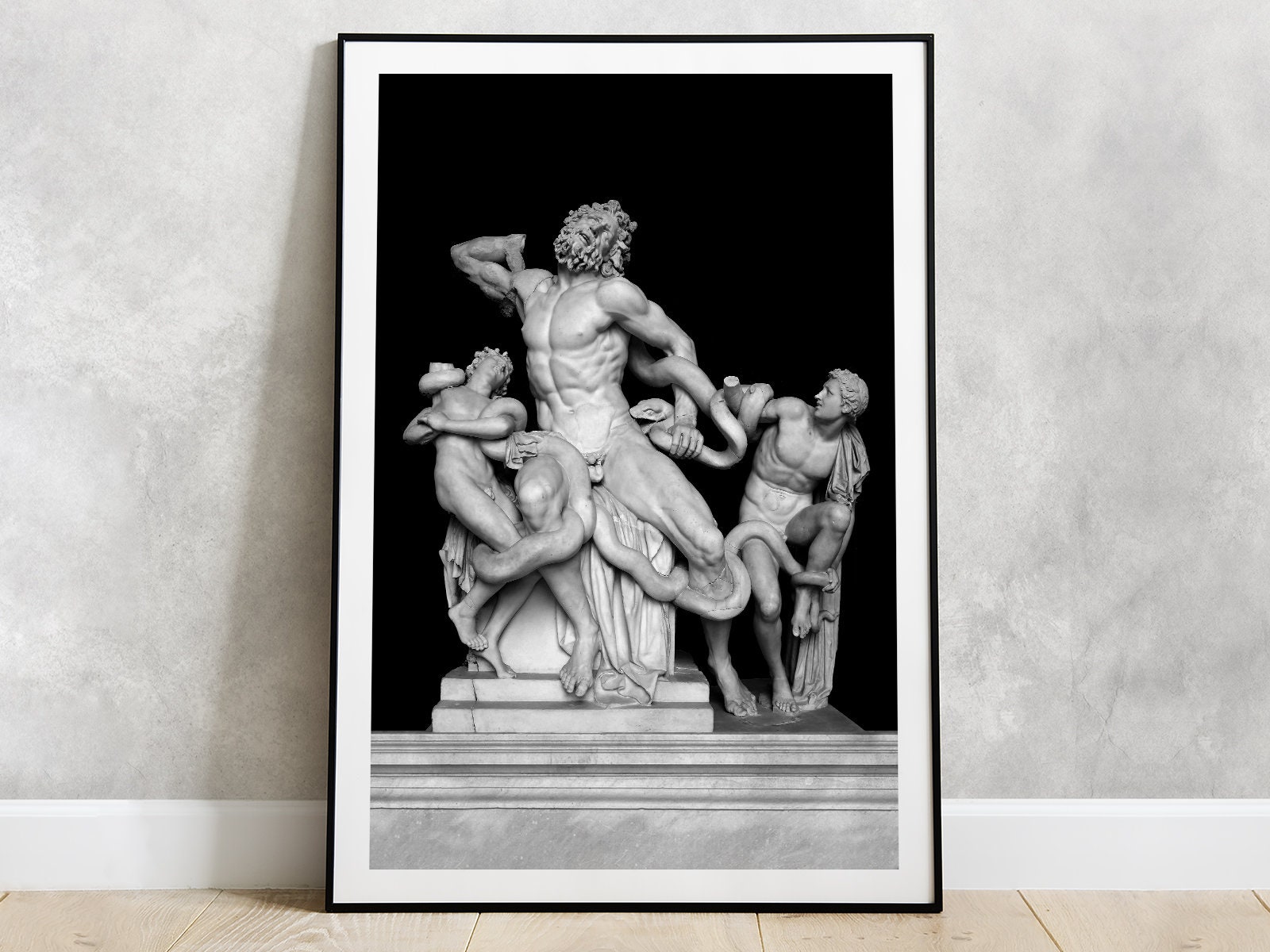 Laocoon and His Sons Poster Sculpture Print From 4x6 to - Etsy